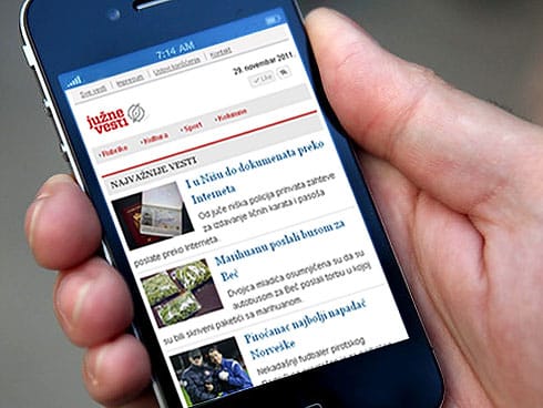 Južne vesti i na mobilnom - Društvo - Južne vesti