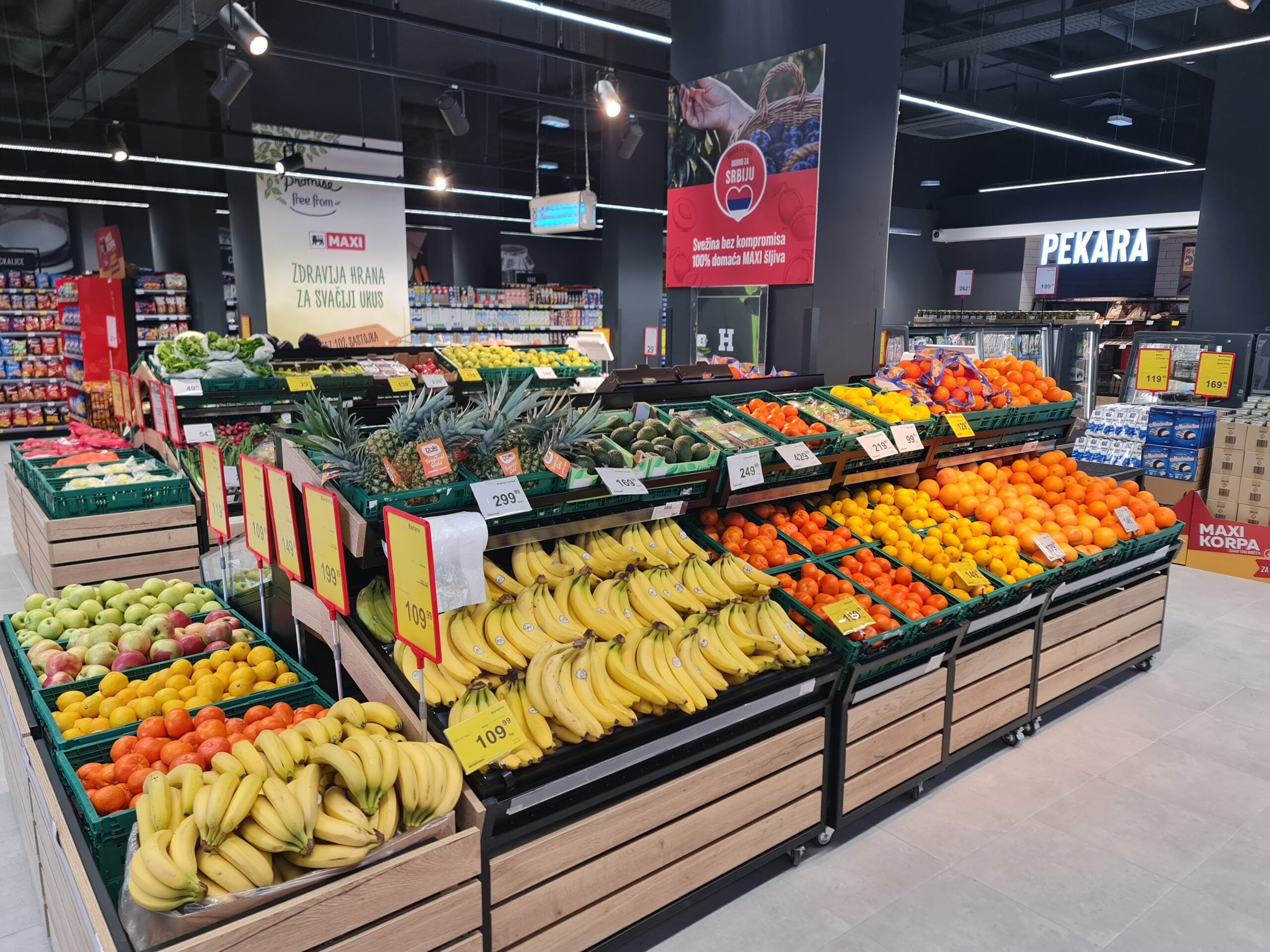 Otvoren novi "Maxi" supermarket u Nišu - Društvo - Južne vesti